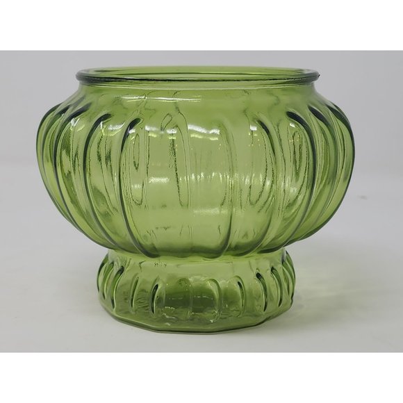 Inarco | Accents | Vintage Inarco Glass Vasebowlplanter Avocado Green ...